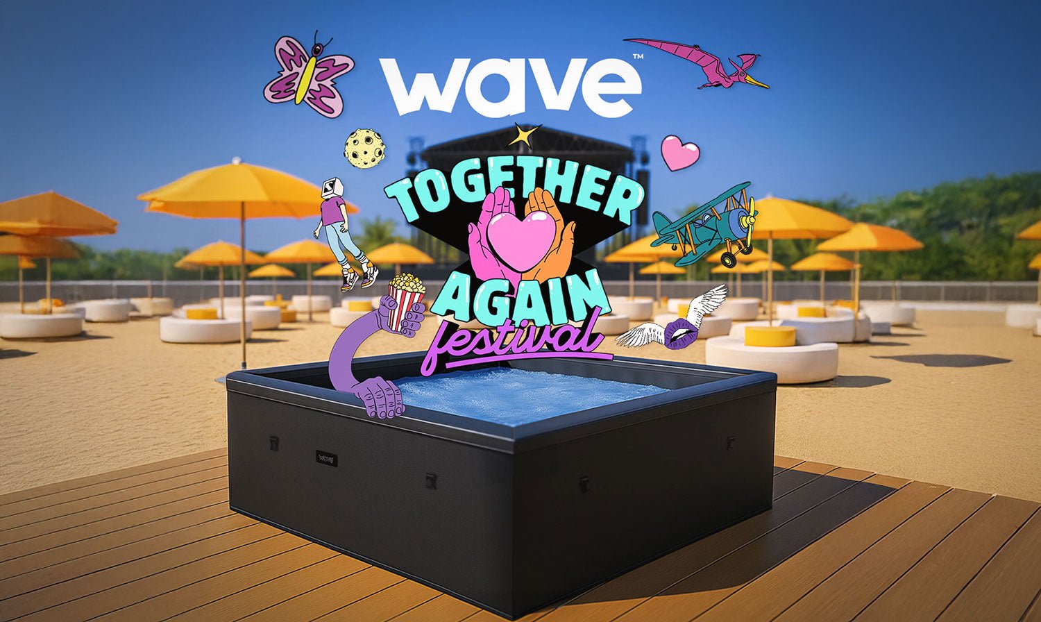 When O Beach Met Wave: We Brought the Bubbles to Ibiza (Cheshire!) – Wave Spas