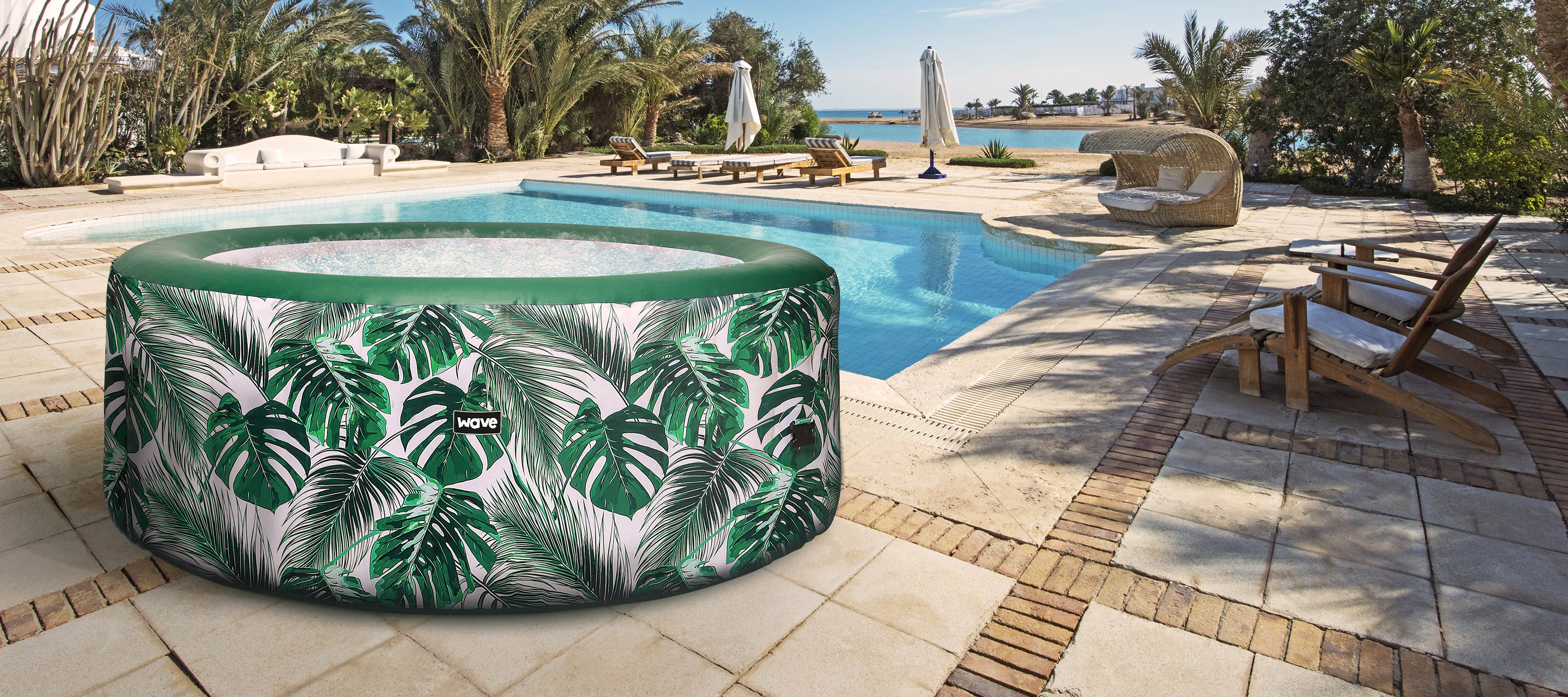 Wave Spa Inflatable Hot Tubs | Inflatable Jacuzzi's for 4 -6 People