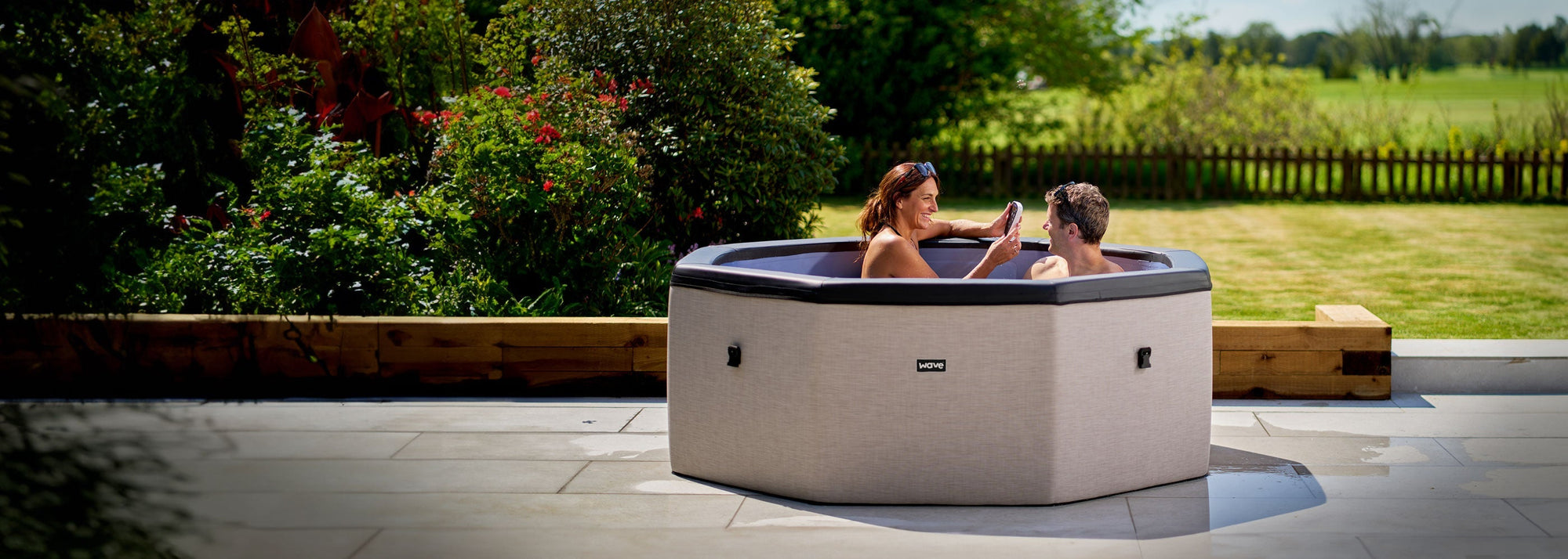 Inflatable Hot Tubs | Rigid Eco Foam Hot Tubs | Wave Spas UK